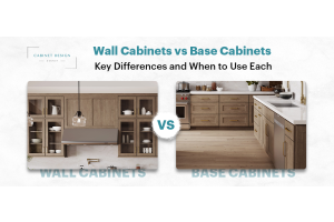 Wall Cabinets vs Base Cabinets | Key Differences & Uses